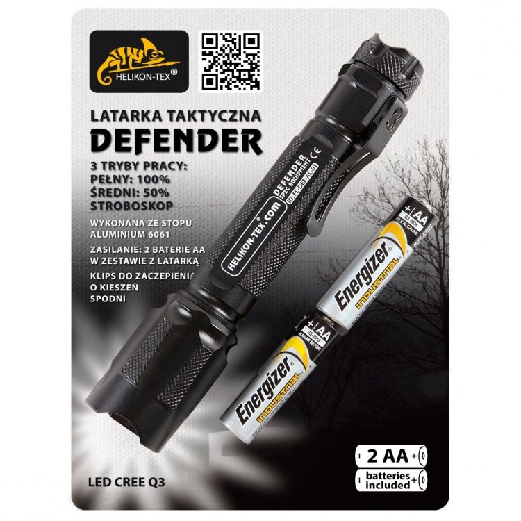 Helikon-Tex Defender Flashlight 125lm - Mökkimies.com